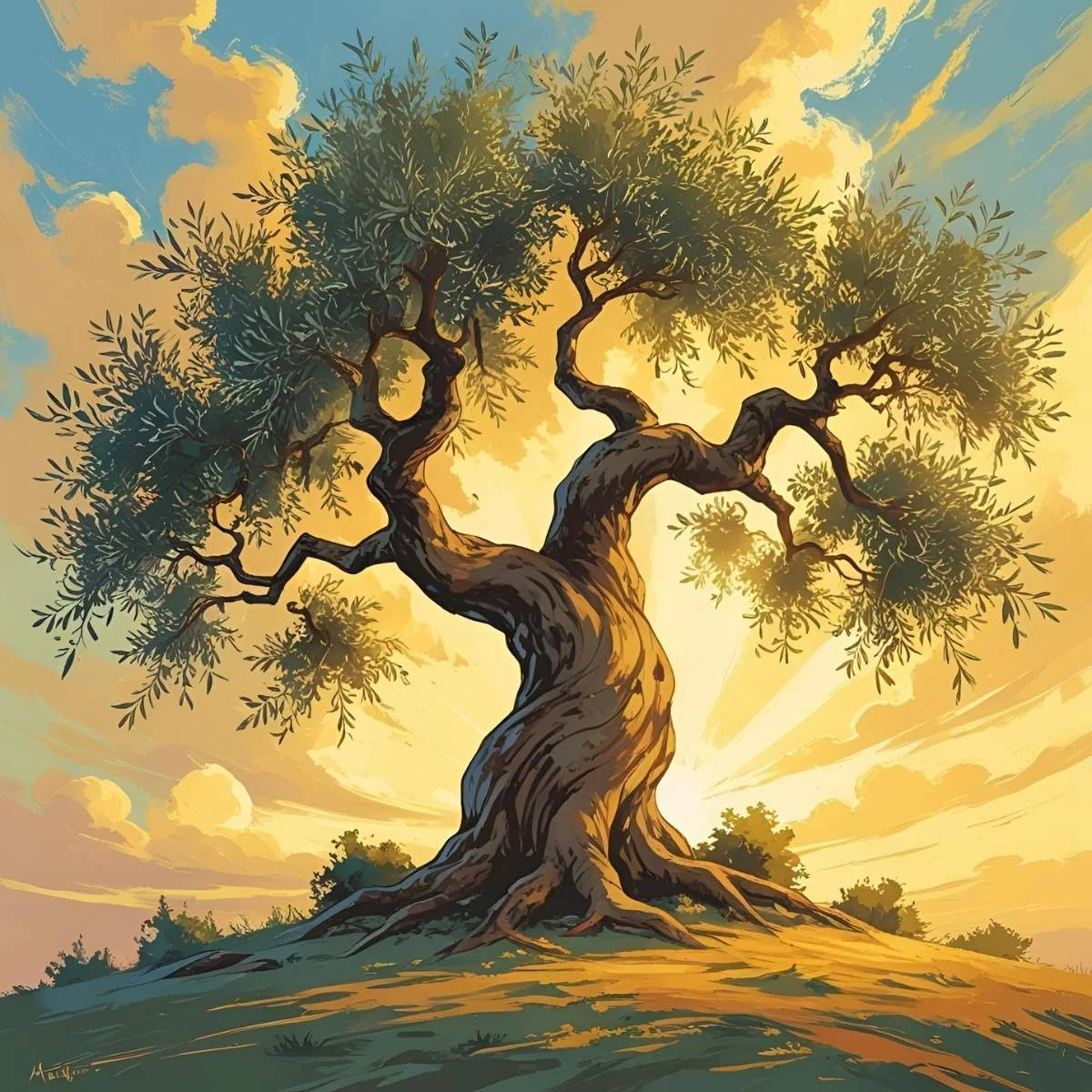 Spiritual Meaning of Seeing an Olive Tree