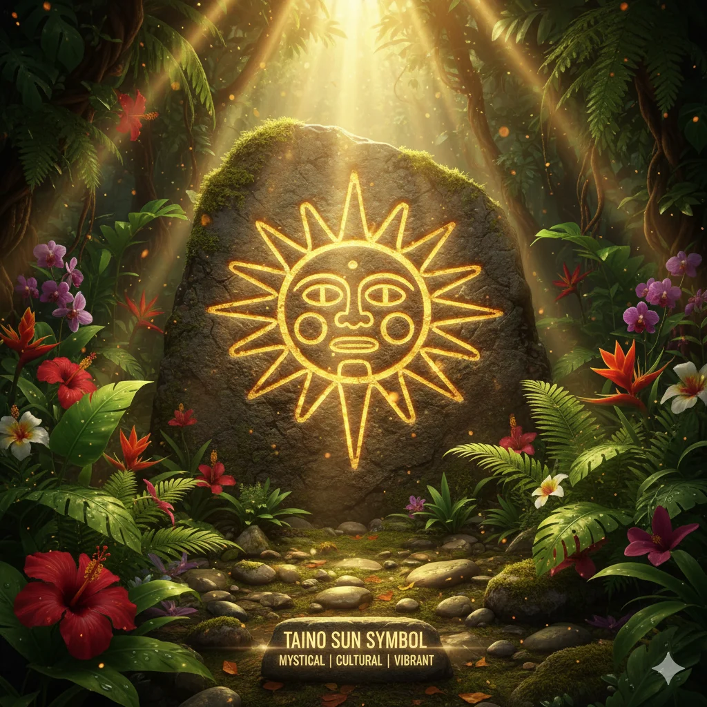 ☀️ Taino Sun Symbol Meaning: Energy and Spiritual Guidance